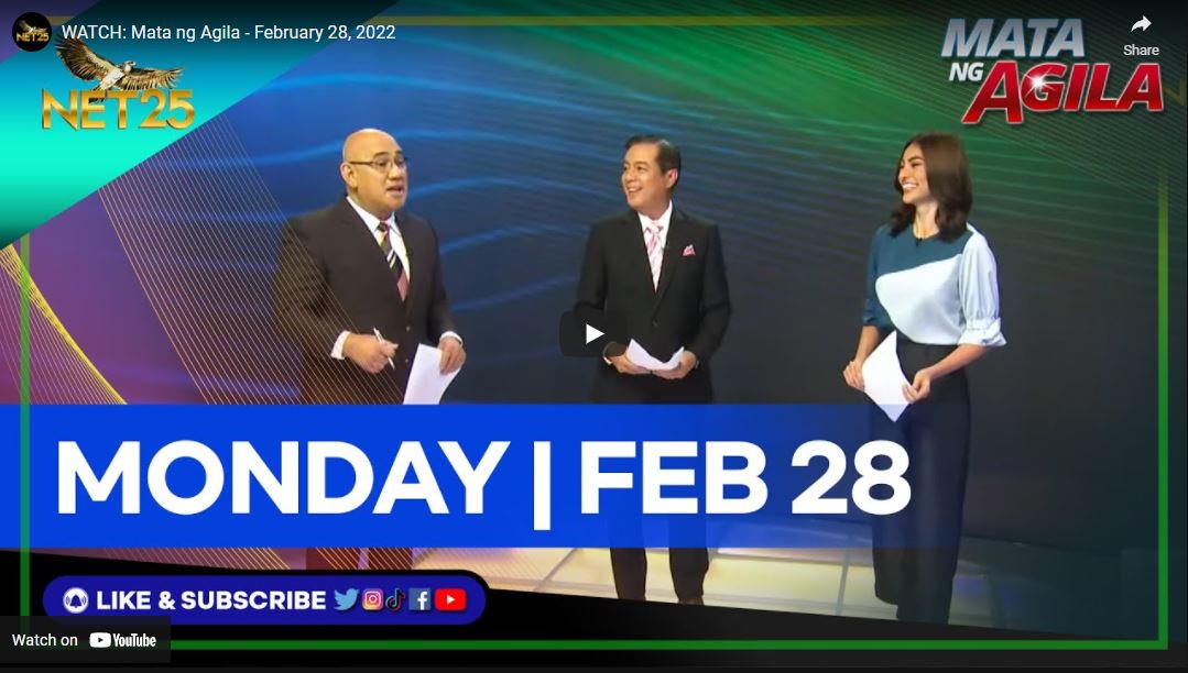 WATCH: Mata ng Agila - February 28, 2022