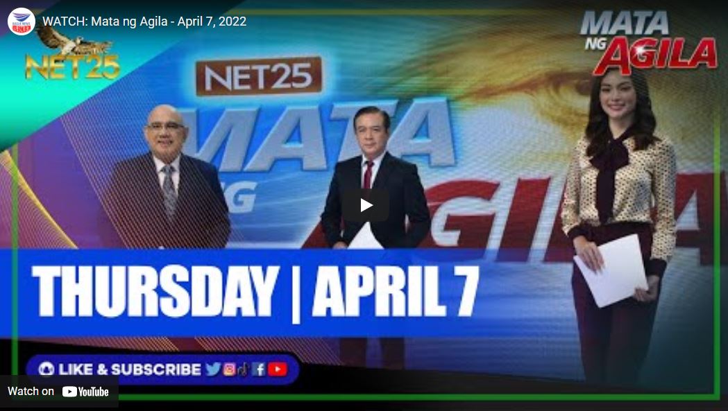 WATCH: Mata ng Agila - April 7, 2022