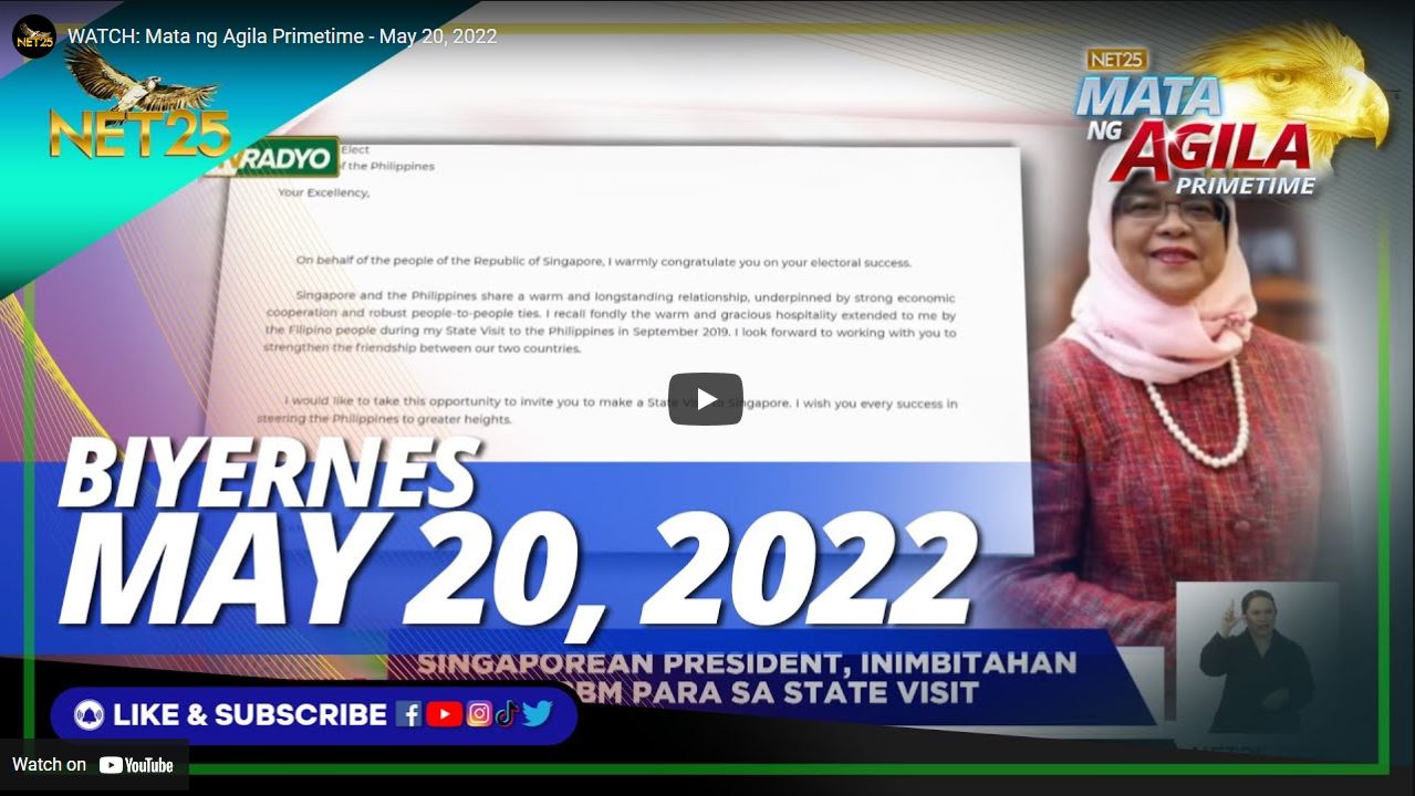 WATCH: Mata ng Agila Primetime - May 20, 2022