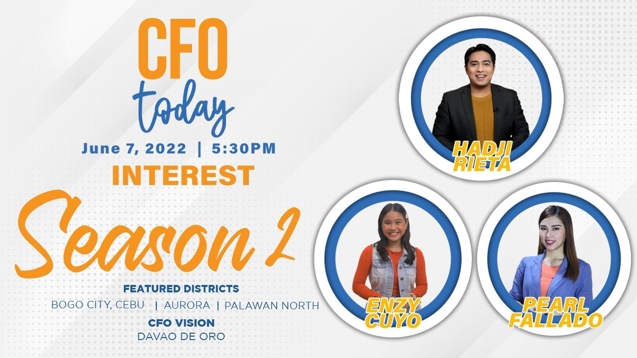 CFO Today Season 2 | June 7, 2022 | Tuesday | 5:30PM PHT